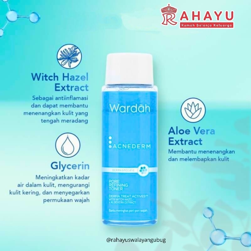 Jual ACNEDERM PORE REFINING TONER100 ML | Shopee Indonesia