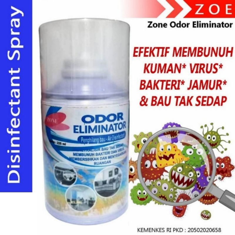 Jual Zone Odor Eliminator Fogging Air Disinfektan Multifungsi | Shopee ...