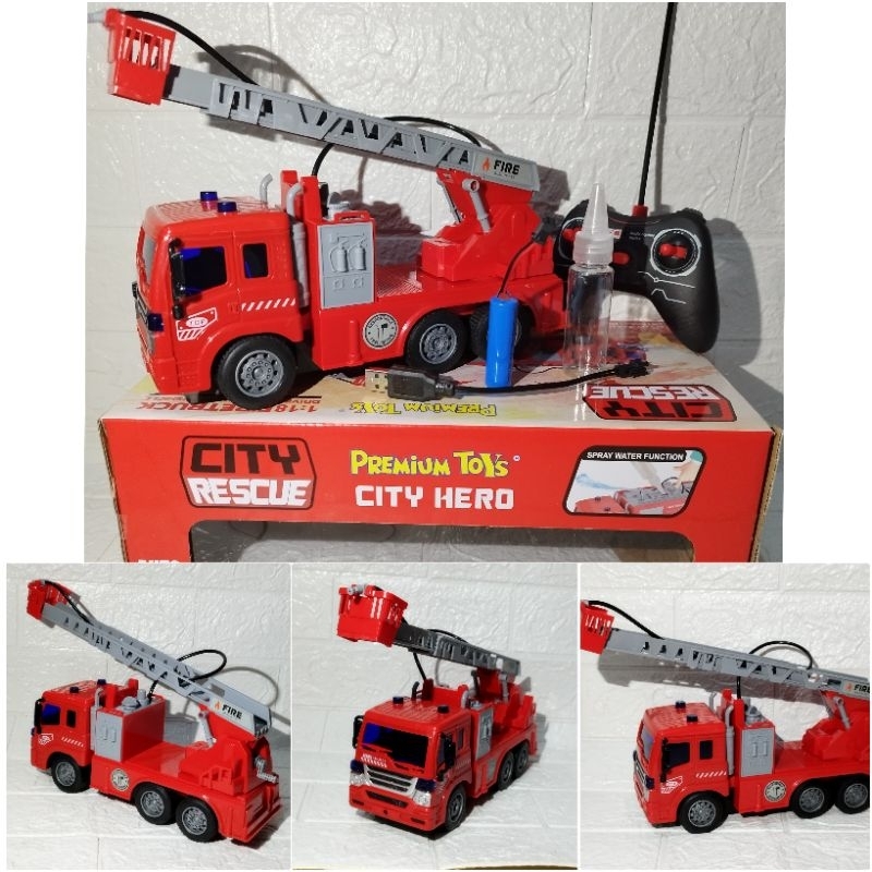 Jual MOBIL REMOTE CONTROL PEMADAM FIRE ENGINE TRUK PEMADAM RD DAMKAR ...