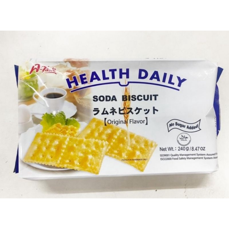 Jual A-TASTE HEALTH DAILY SODA BISCUIT 240G | Shopee Indonesia