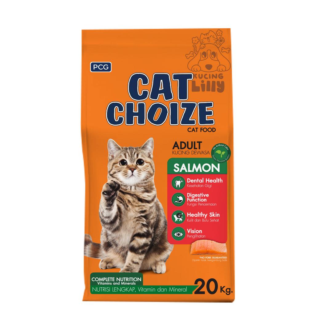 Jual Cat Choize 20 Kg Adult (Instant/Sameday) Makanan Kucing Kering Cat ...