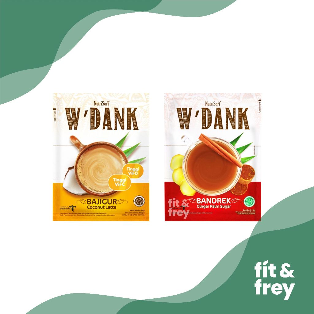 Jual W'DANK Minuman Wedang - Sachet - Bajigur / Bandrek - Nutrisari ...