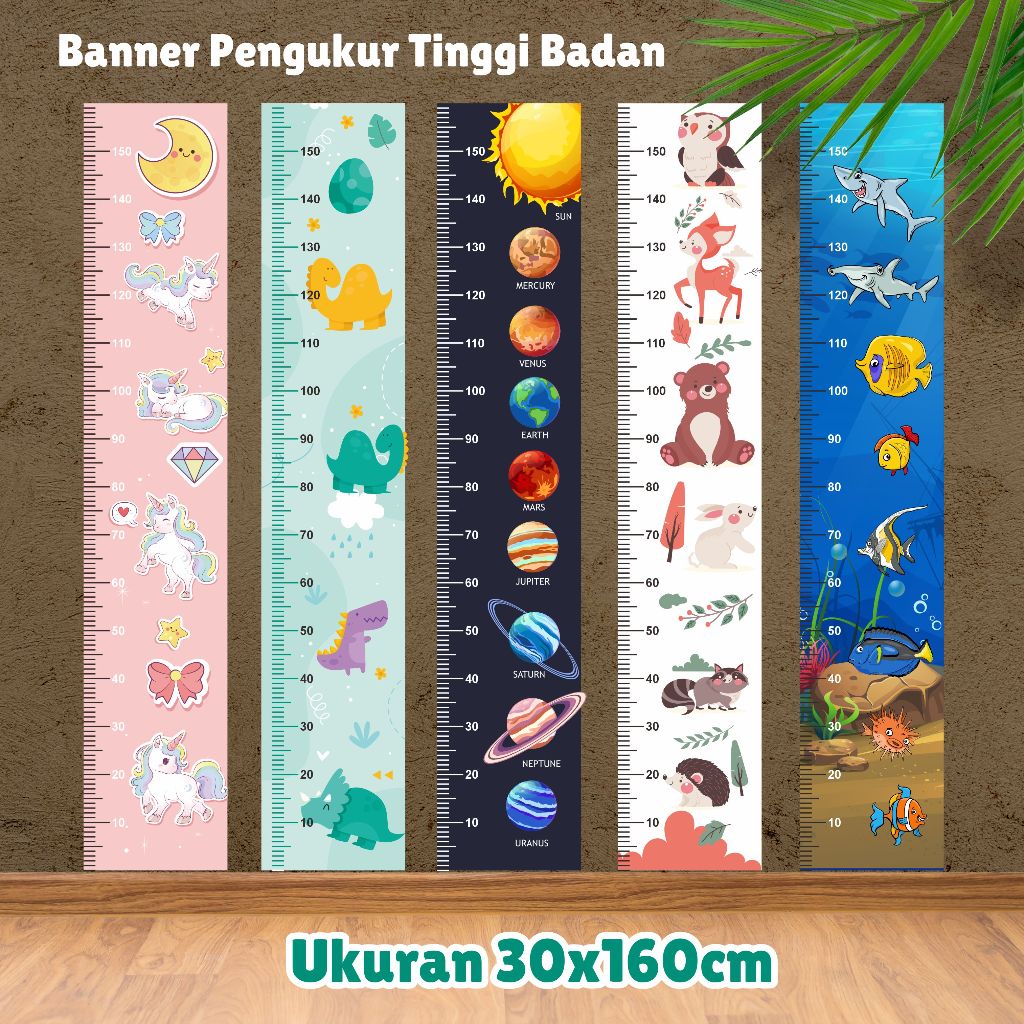 Jual Growth Chart Anak - Pengukur tinggi badan anak | Shopee Indonesia