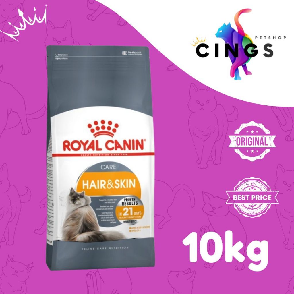 Jual Royal Canin Hair and Skin Care 10Kg | Shopee Indonesia