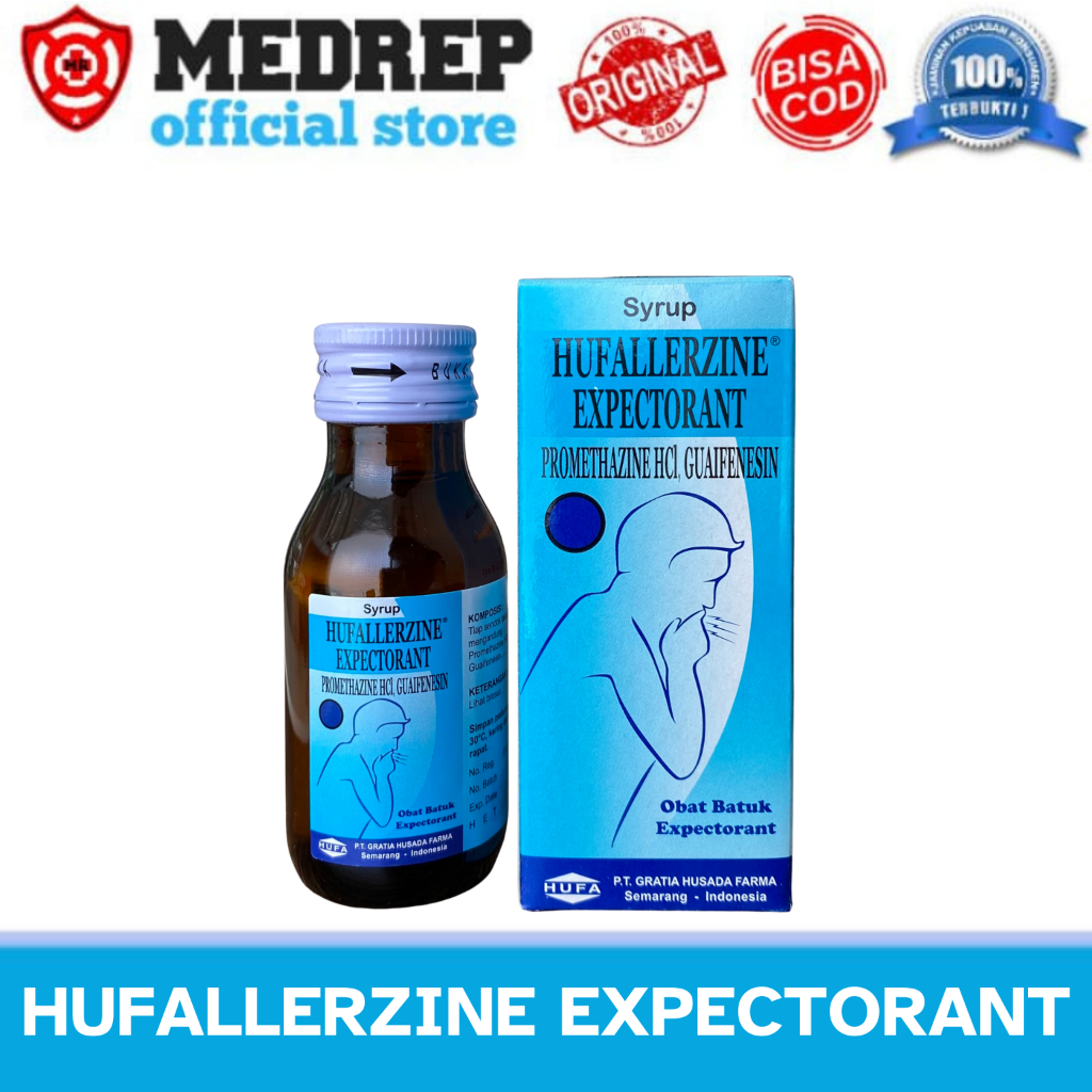 Jual HUFALLERZINE EXPECTORANT SYRUP | Obat batuk hufallerzine sirup ...