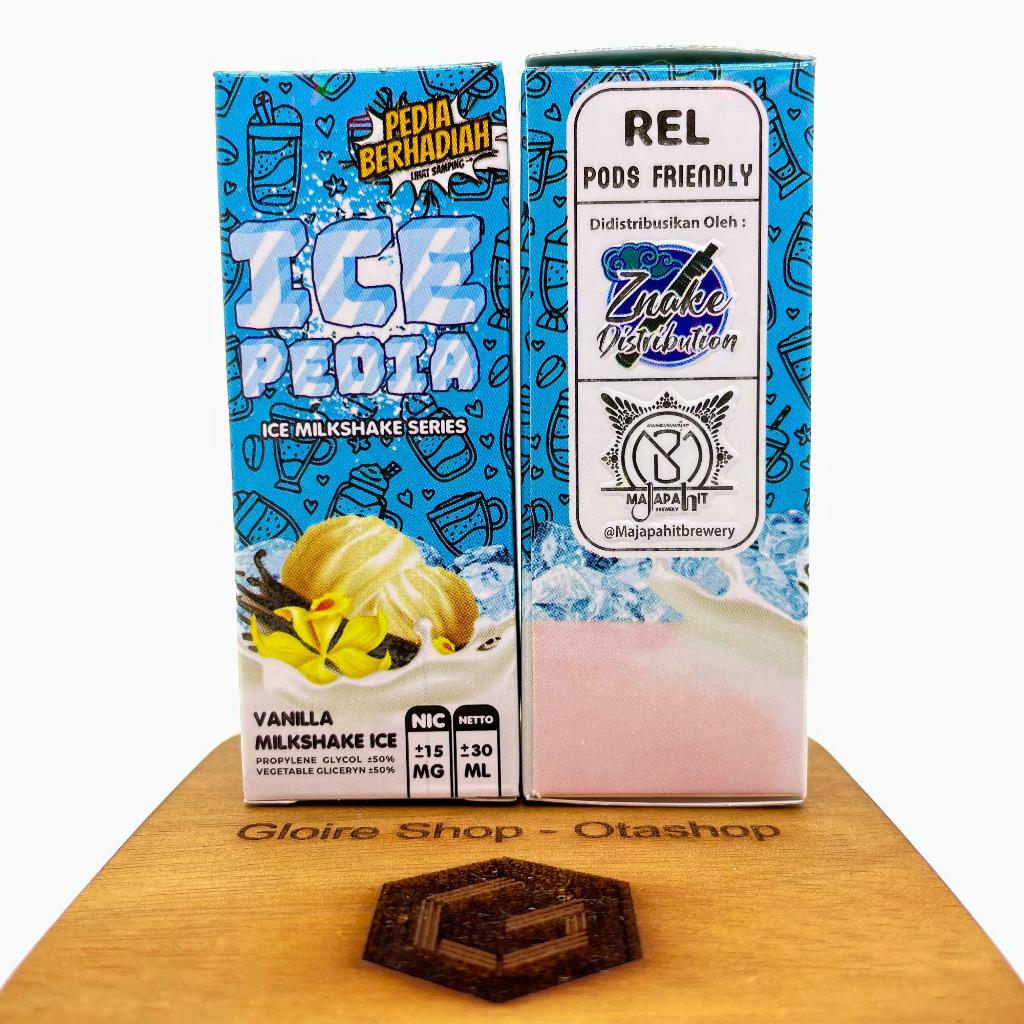 Jual SALT - Icepedia MILKSHAKE VANILLA 30ML 15MG by Znake Liquid Ice ...