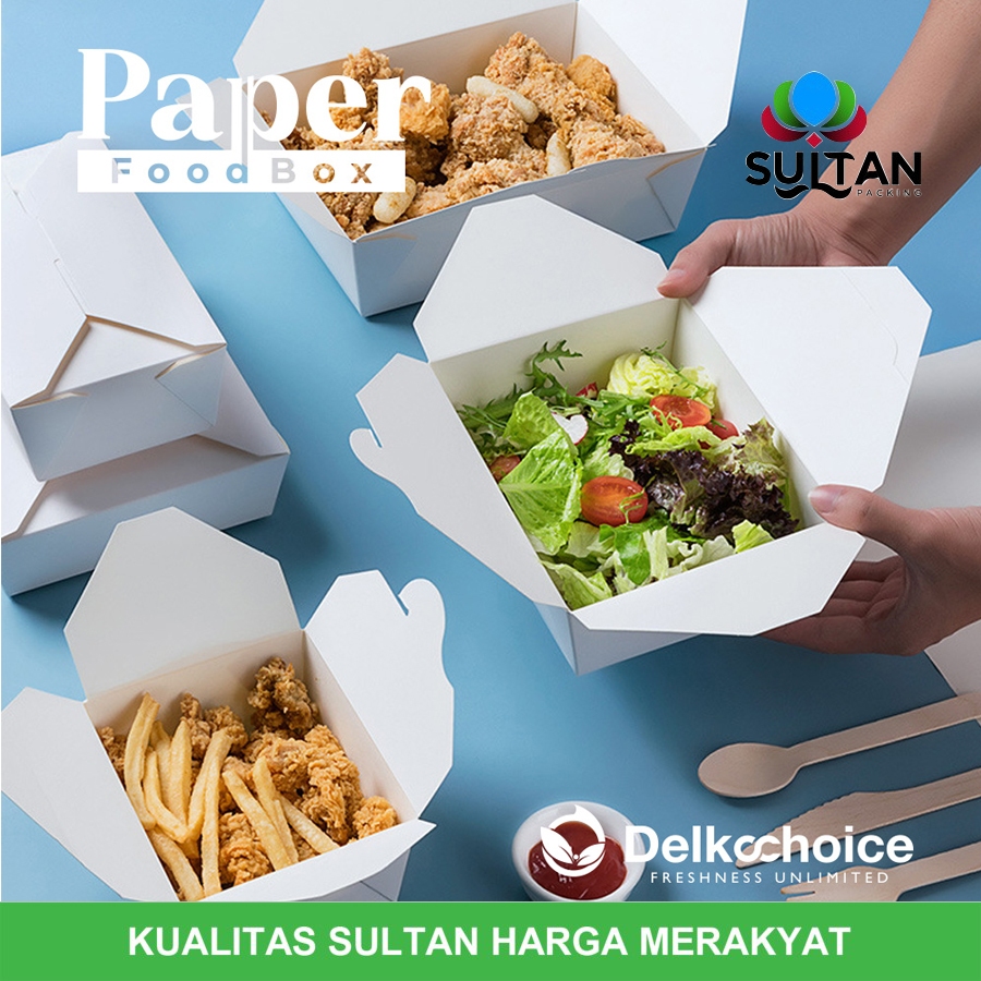 Jual Rice Box Takeaway Box Makanan Food Grade | Shopee Indonesia