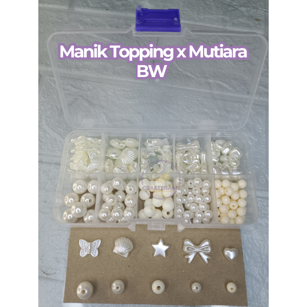 Jual PAKET DIY SET MERONCE MANIK PREMIUM / MANIK MANIK CAMPUR / MANIK ...