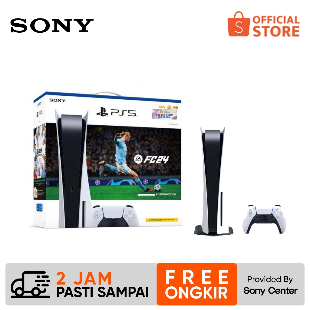 Jual PlayStation 5 PS5 Disc Console Bundle EA Sports FC 24 | Shopee ...