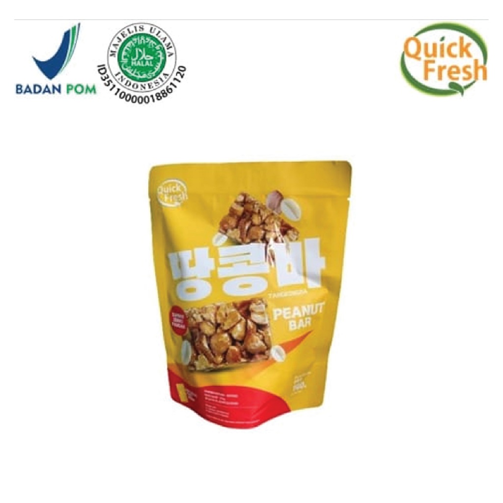 Jual Quick Fresh Peanut Bar 140GR / Snack Enting-Enting | Shopee Indonesia