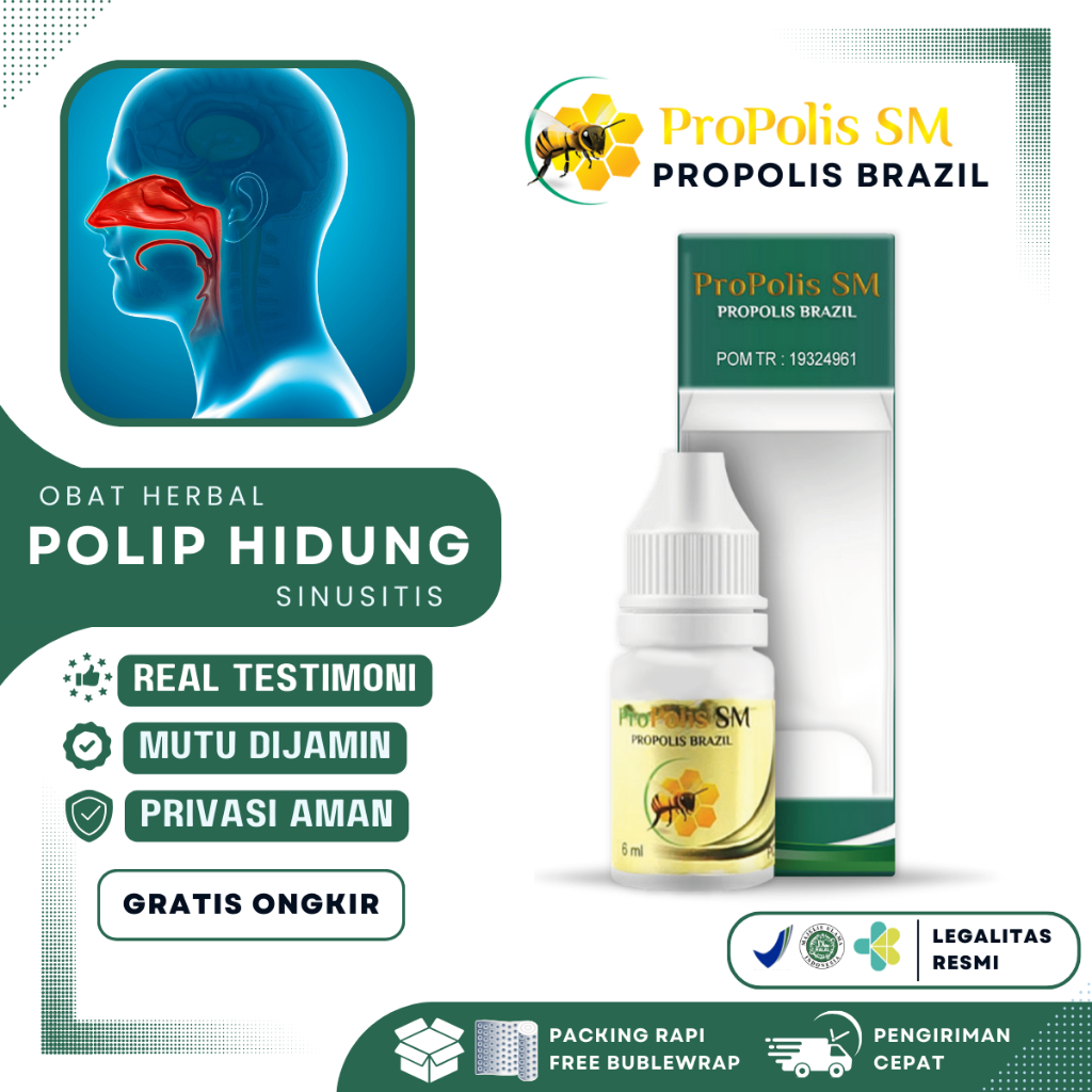 Jual Obat Sinusitis Polip Hidung Rhinitis Alergi Sinus Pilek Menahun ...
