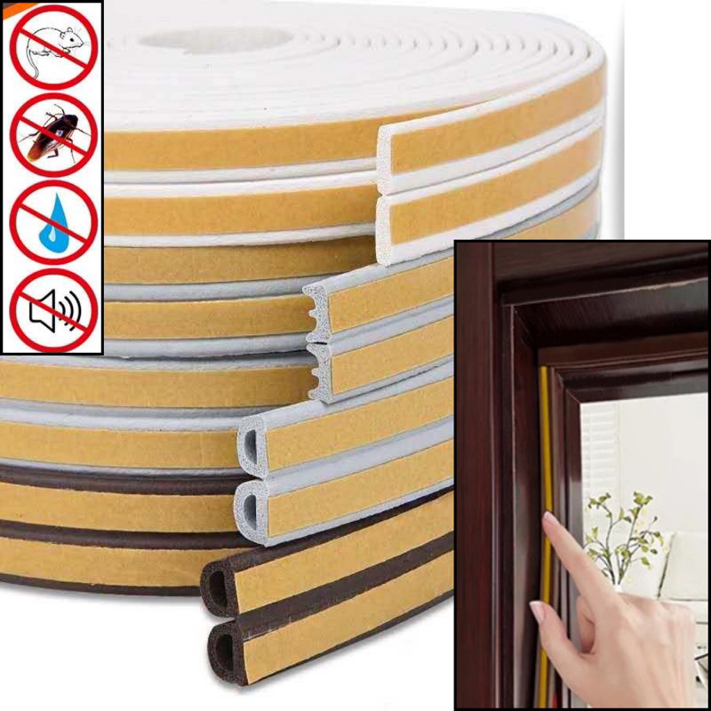 Jual Door Seal List Strip Peredam Kedap Suara Penutup Celah Pintu ...