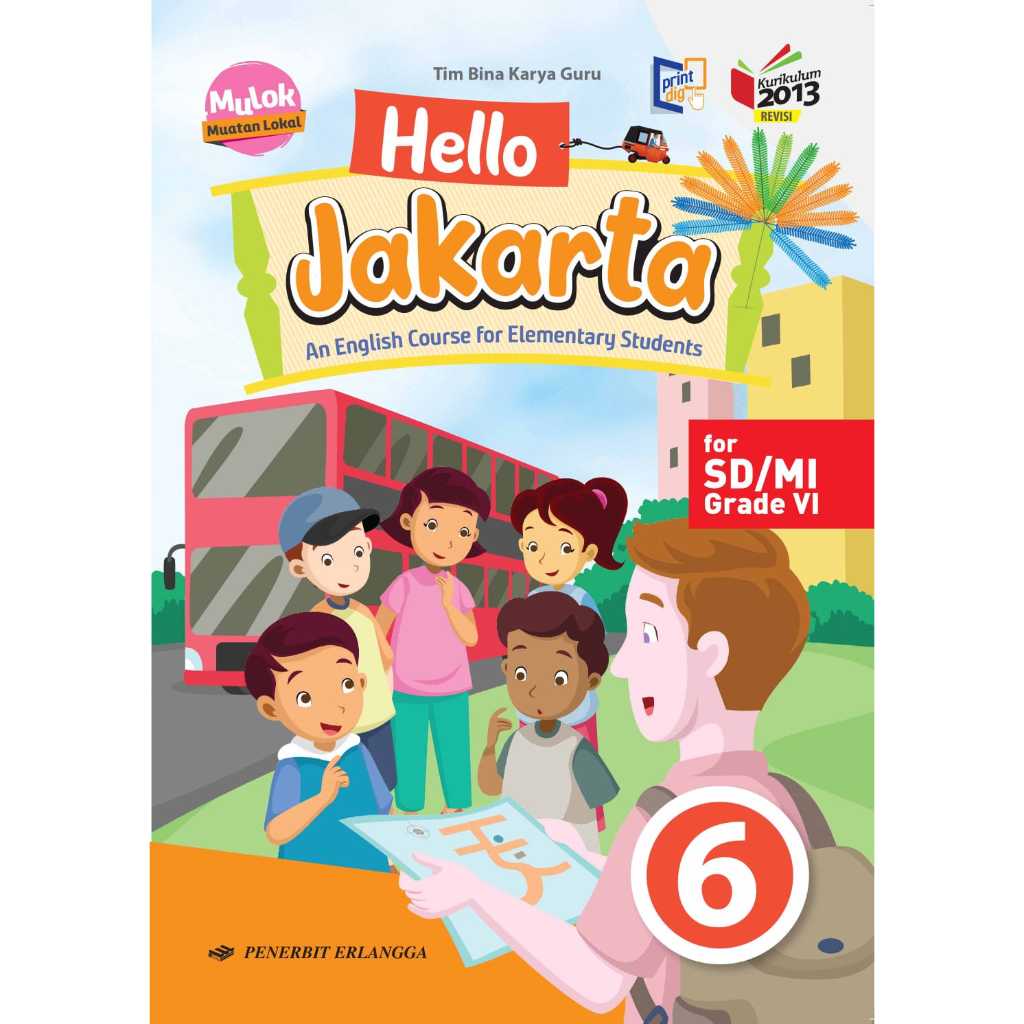 Jual buku bilingual hello jakarta kelas 6 penerbit erlangga HELLO ...
