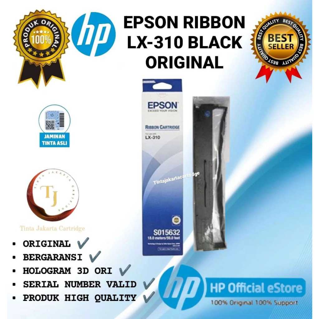 Jual Epson Ribbon Original LX-310 Black | Shopee Indonesia