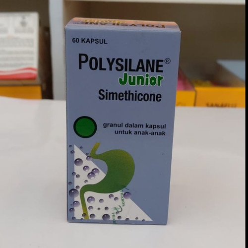 Jual Polysilane Junior Box 60's Kapsul Pharos / Obat Maag Anak / Obat ...