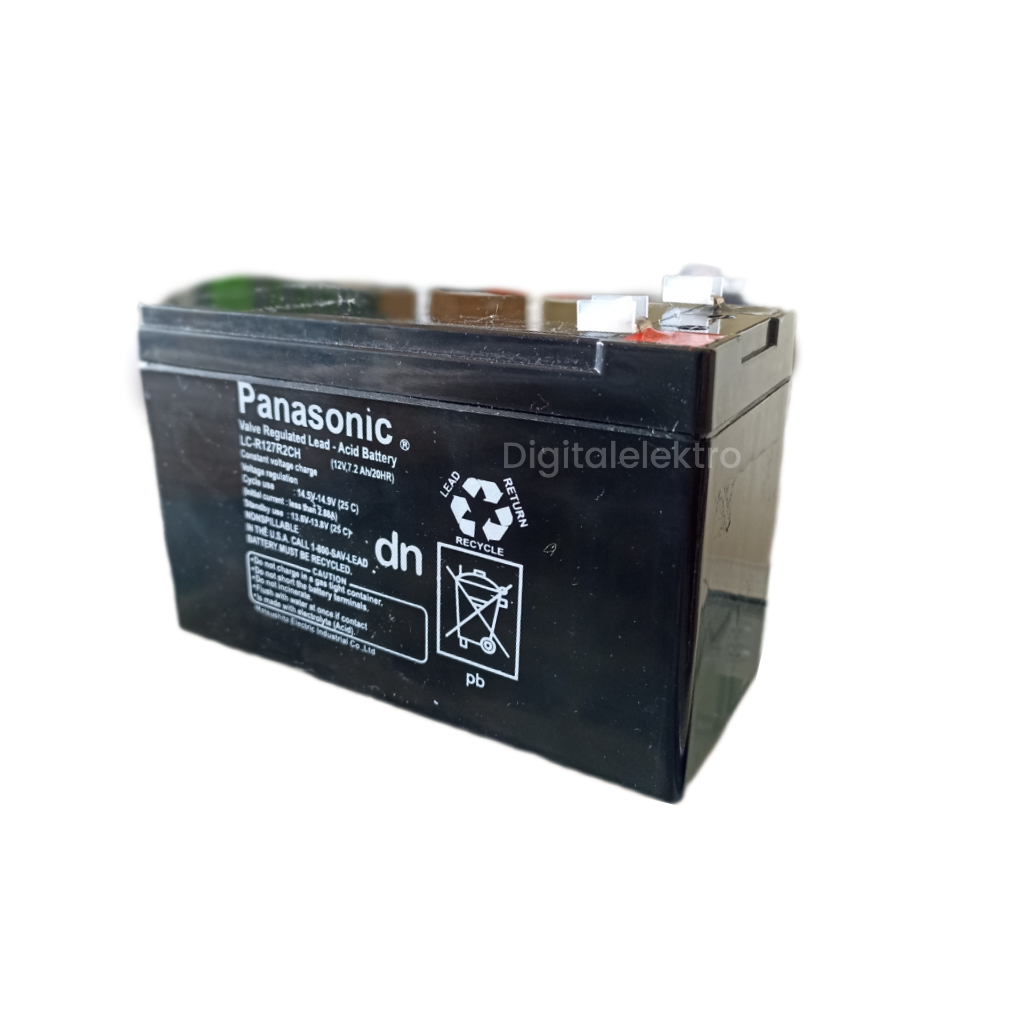 Jual Aki kering 12v 7,2 Ah aki tang semprot ACCU Acid battery | Shopee ...