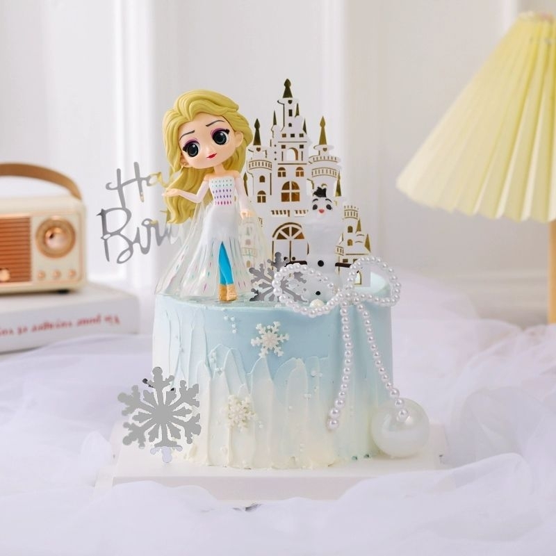 Jual TOPPER HAPPY BIRTHDAY PRINCESS ULTAH CASTLE ISTANA MUTIARA PITA ...