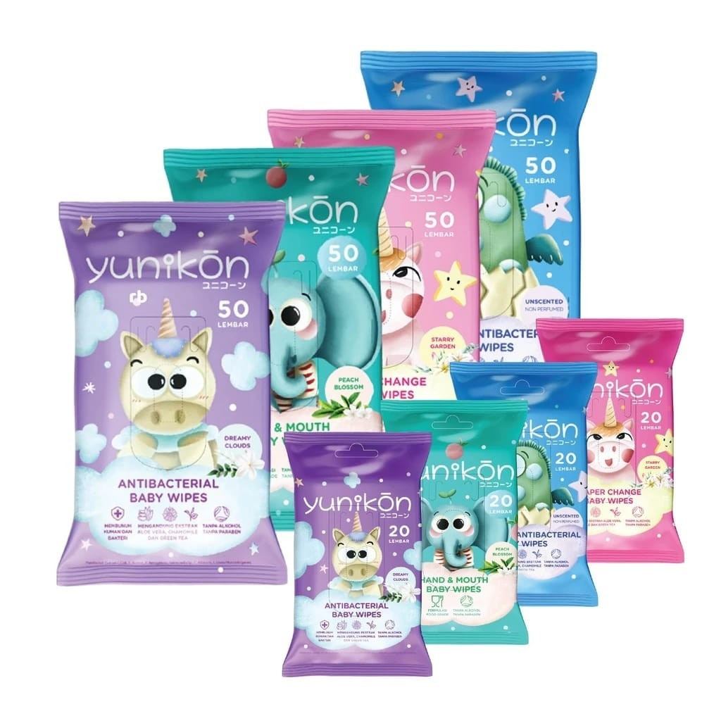 Jual Yunikon Tissue Basah / Yunikon Diaper Change Baby Wipes | Shopee ...