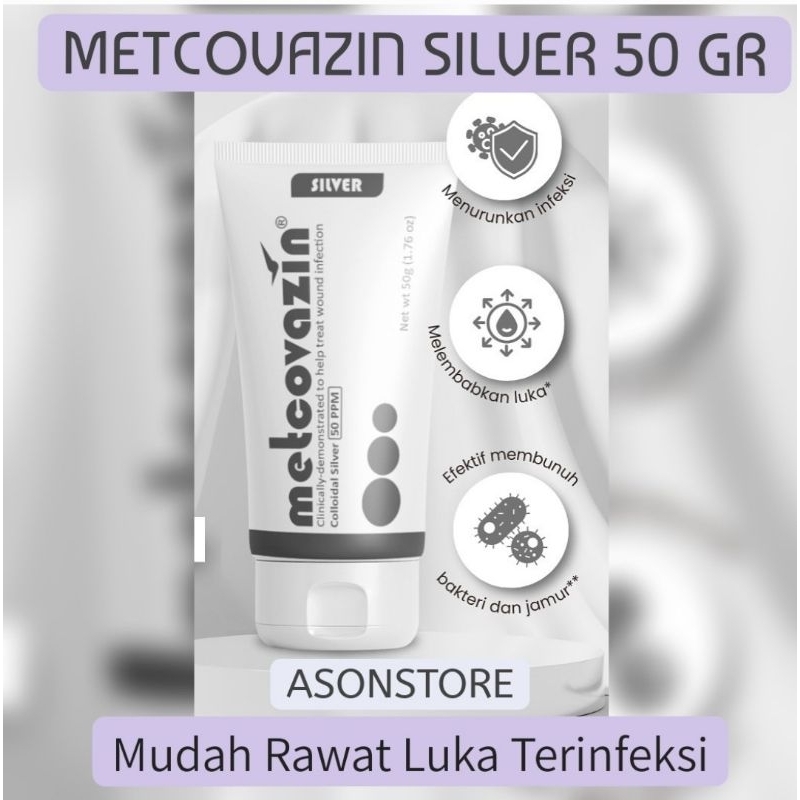 Jual Salep Metcovazin silver 50 gr | Shopee Indonesia