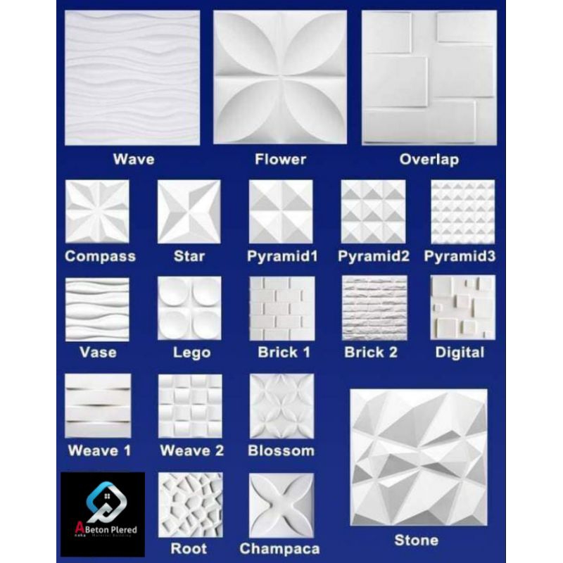 Jual WALL PANEL 3D, Beton asli pull beton uk 50x50cm | Shopee Indonesia