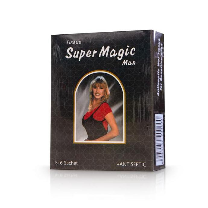 Jual PRIVASI AMAN Tissue / Tisu Super Power Magic Man 1 Kotak Isi 6 ...