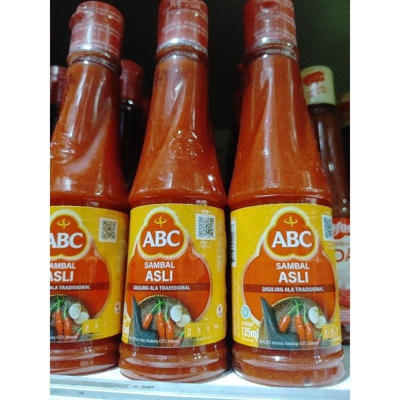 Jual Sambal ABC Asli Botol 135ml | Shopee Indonesia