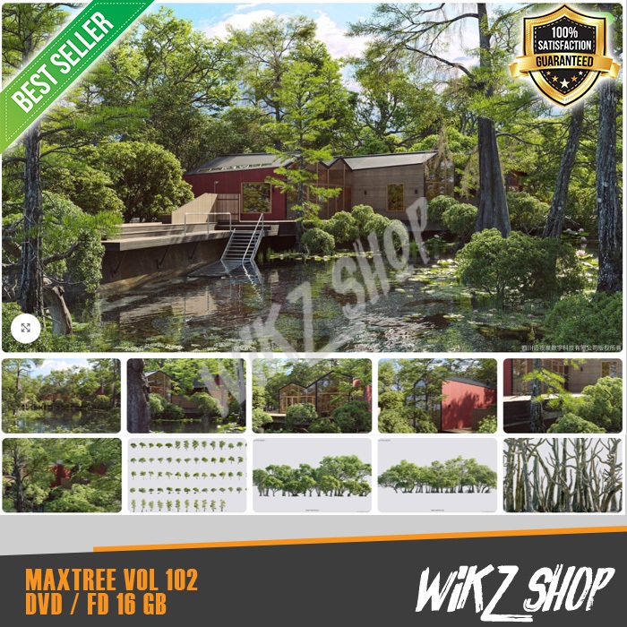 Jual MAXTREE PLANTS 3D MODELS VOLUME 102 | Shopee Indonesia