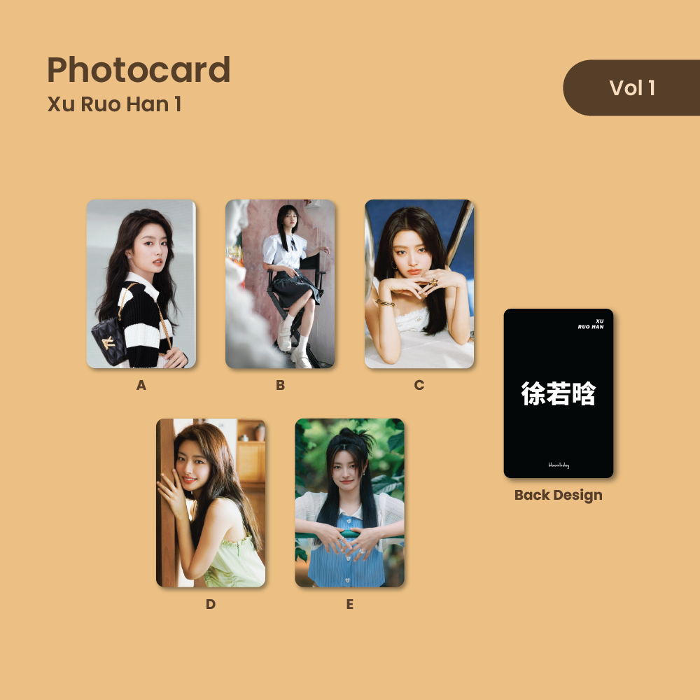 Jual Xu Ruo Han 1 Unofficial Photocard | Shopee Indonesia