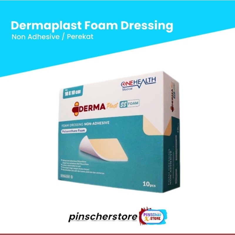 Jual Dermaplast SS Foam Dressing 10 x 10 Cm Non Adhesive / Pcs | Shopee ...