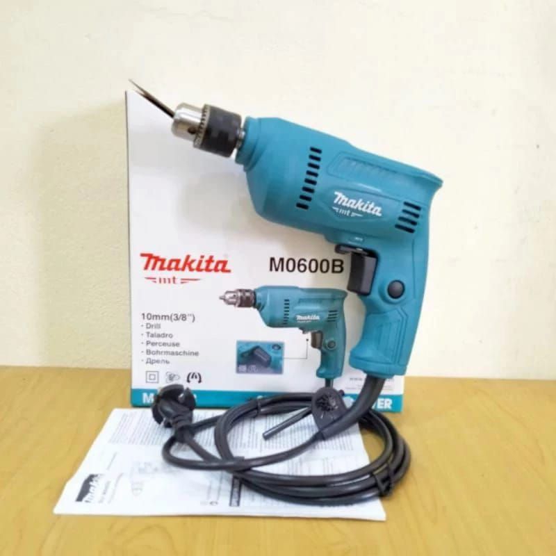 Jual Mesin Bor Makita M0600B Bor Listrik 10mm Makita Bor Tangan Electric Drill Original MAKITA ...