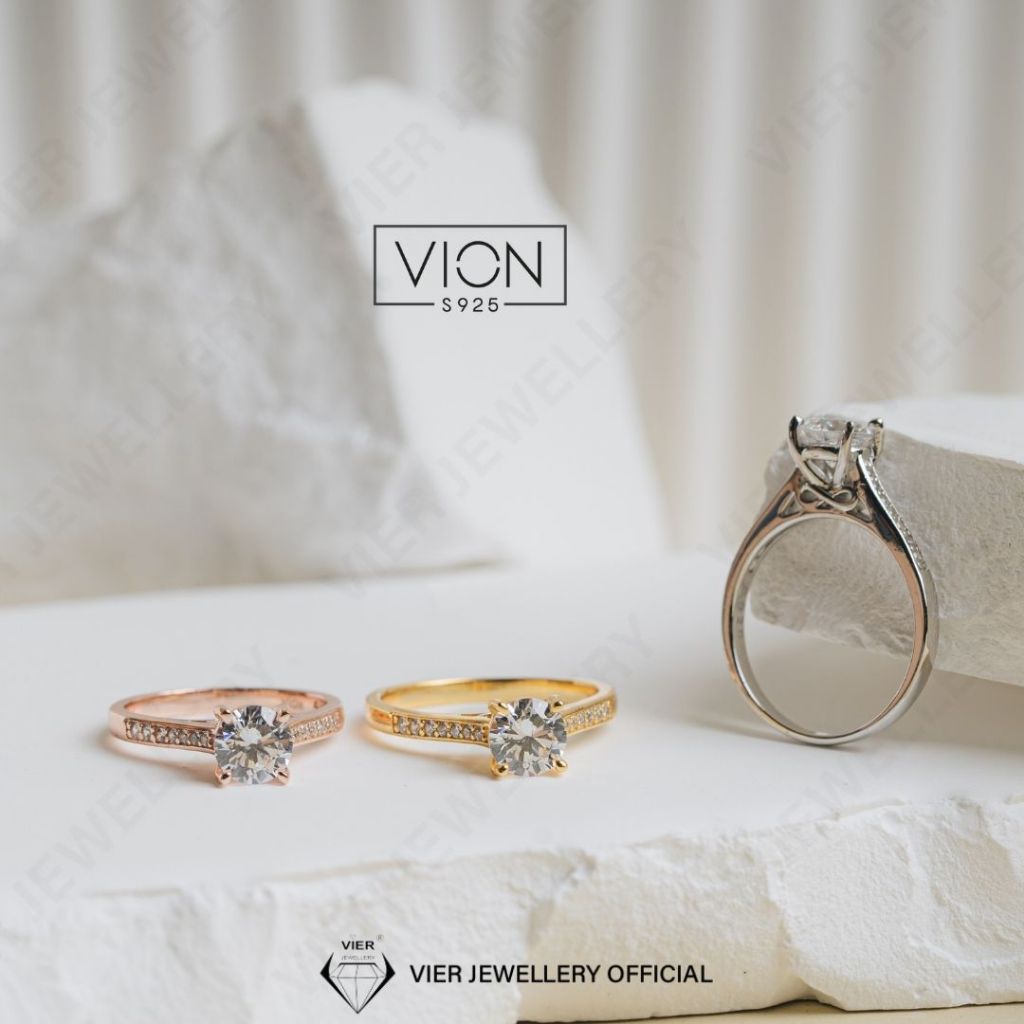Jual Vion S925 Ring 15053 , cincin silver 925 / perak , cincin ...