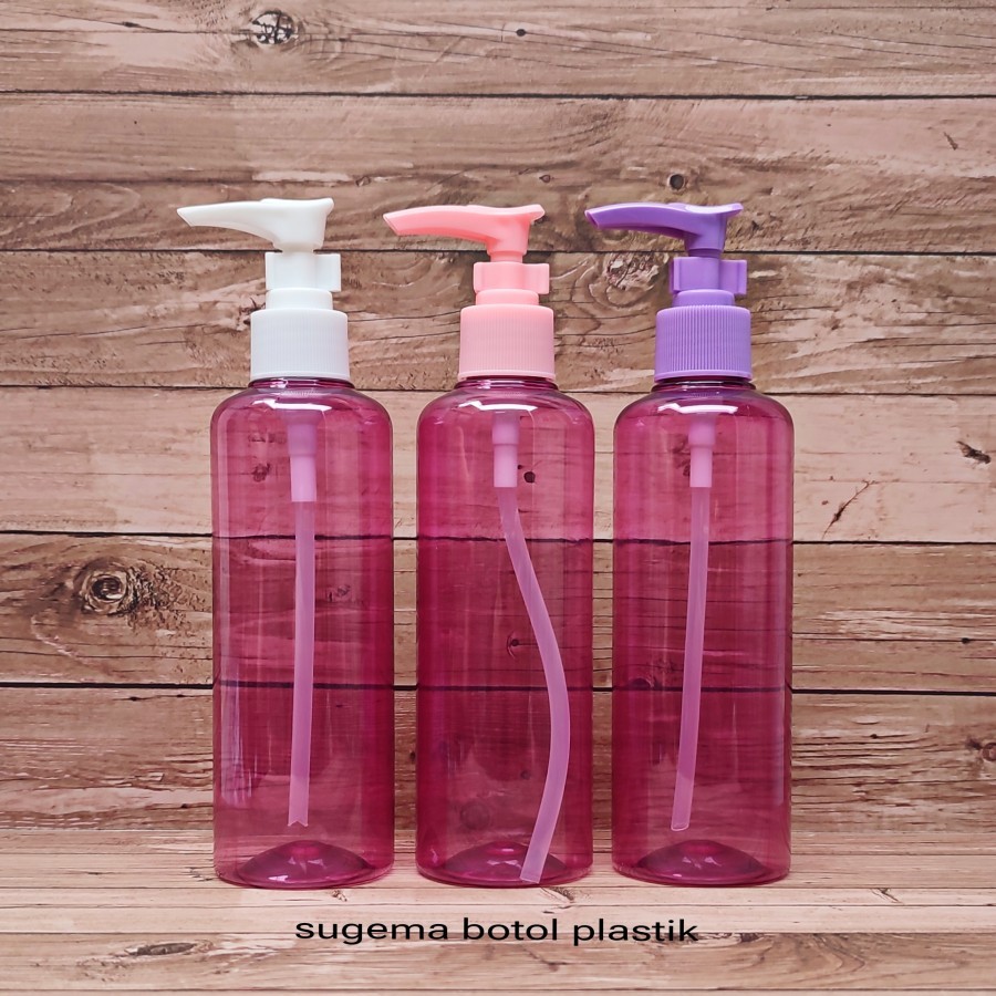 Jual Botol Kemasan Sabun Cair 250ml / Botol 250ml Pink Pump Clip Lock Plastik Pet Tebal | Shopee ...