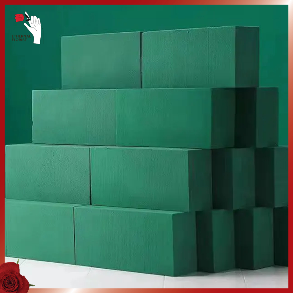 Jual FLORAL FOAM / OASIS BUSA KERING BUSA BASAH HIJAU PREMIUM | Shopee ...
