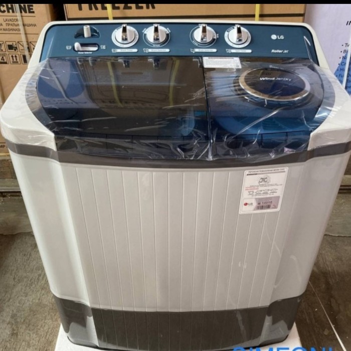 Jual Mesin Cuci LG 2 tabung 10 kg P1000RT 1000RT P 1000 RT / RTM twin Tub | Shopee Indonesia