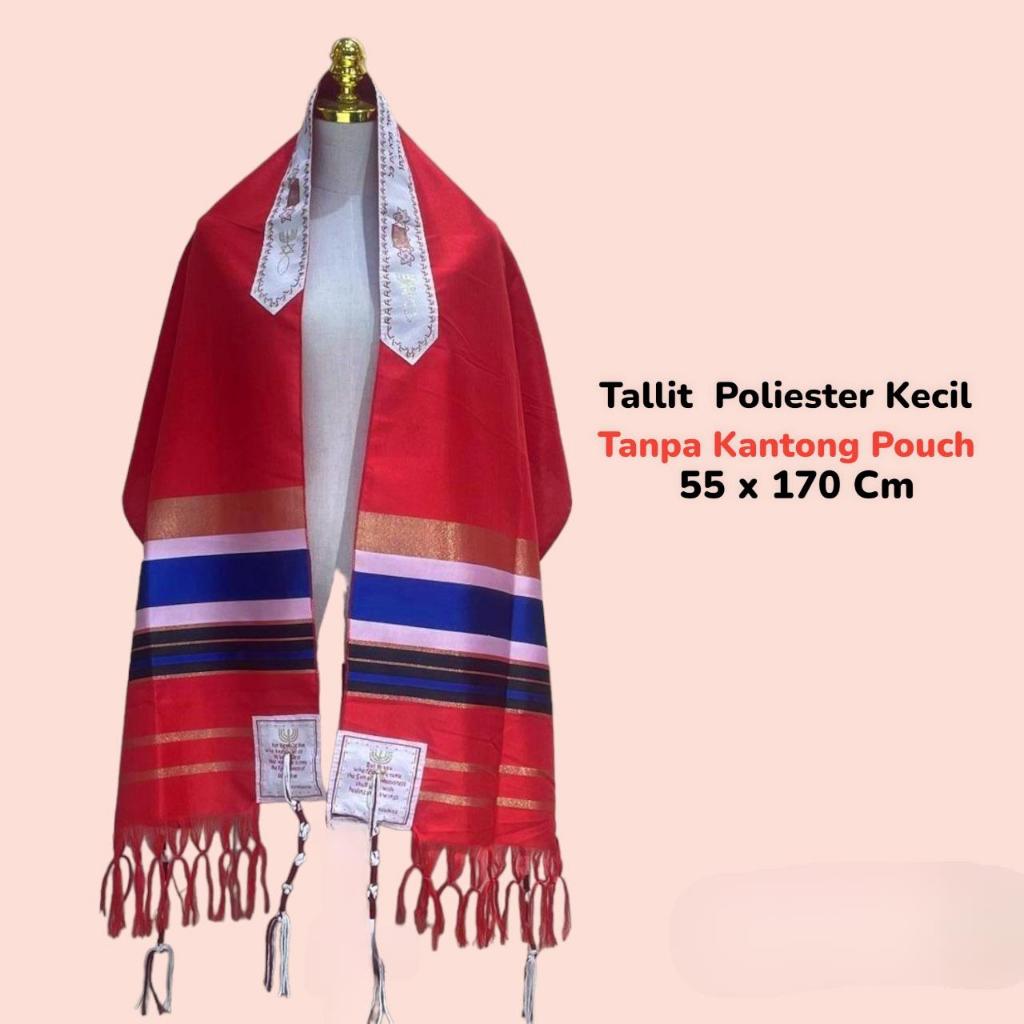 Jual Kerudung Doa Talit Pashmina Poliester Tallith Shawl Syal Tallit ...