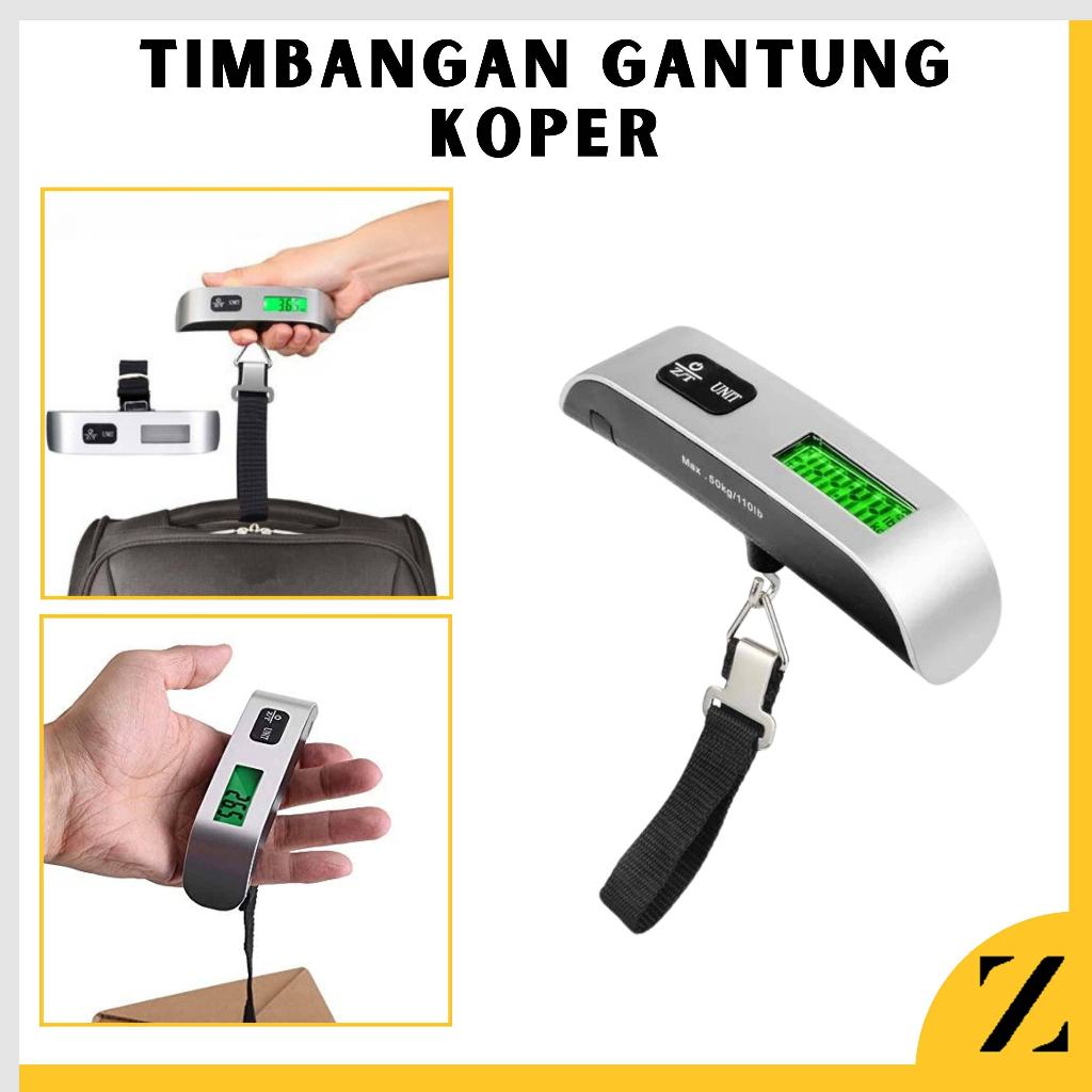 Jual Timbangan Koper Gantung Digital 50kg Electronic Luggage Scale ...