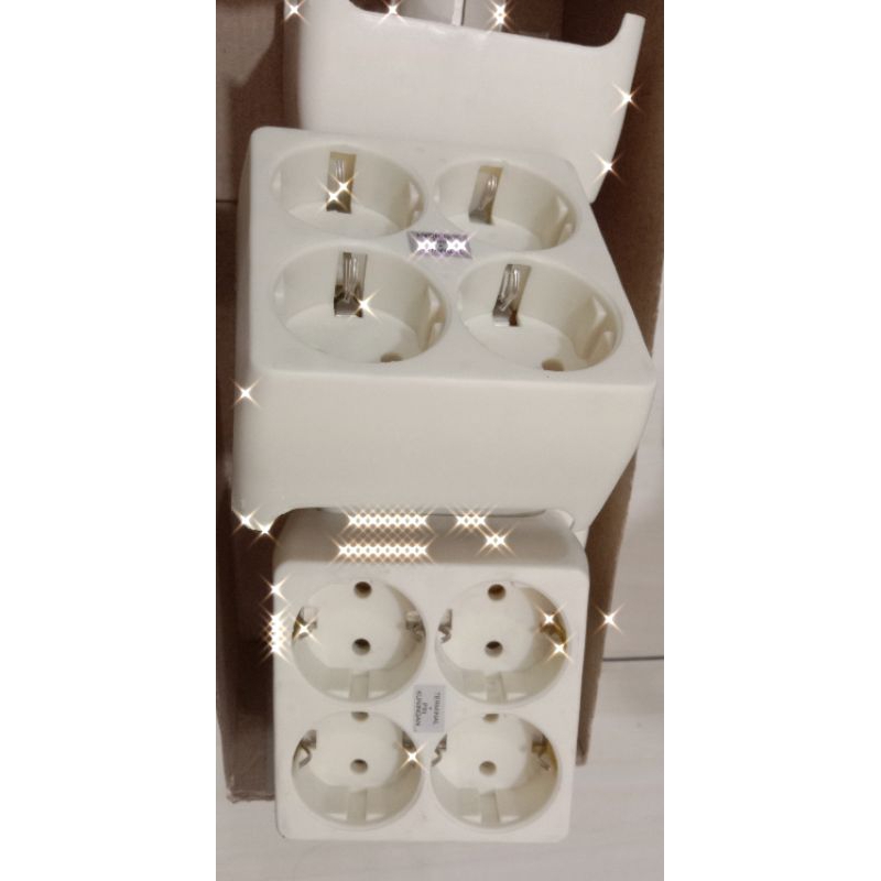 Jual Sambungan colokan 4in1 Kuningan asli loyal terminal pin Kuningan ...