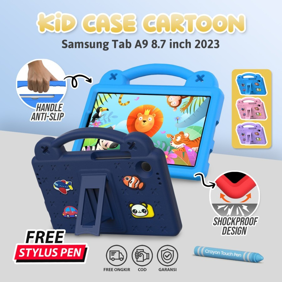 Jual Case Anak Tab A9 Galaxy Tab A9 8.7 Inch X115 X110 2023 Kids Casing ...