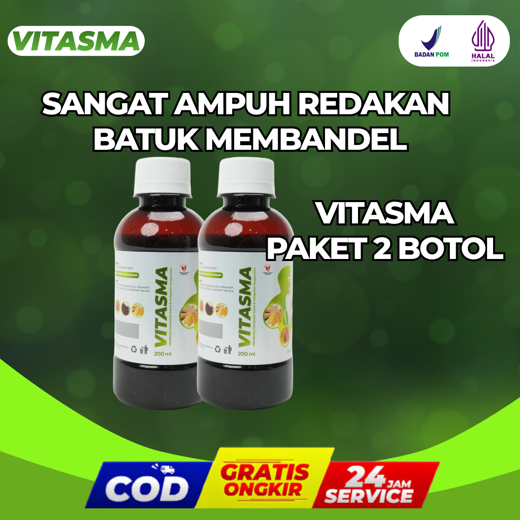 Jual VITASMA - Obat Herbal Batuk Sakit Radang Tenggorokan Madu Vitasma ...