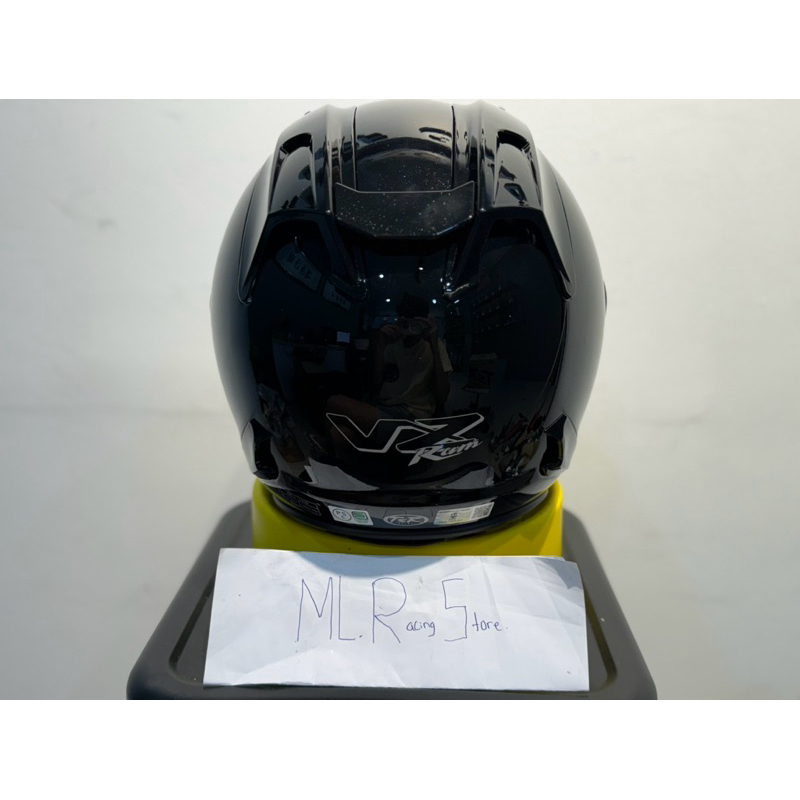 Jual HELM/HELMET TSR RAM 4 NEW POLOSAN GLOSSY BLACK / GLASS BLACK ...