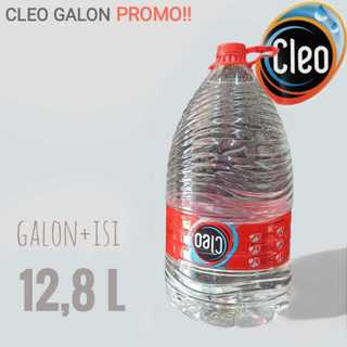 Jual Cleo galon 12.8 liter termasuk galon | Shopee Indonesia