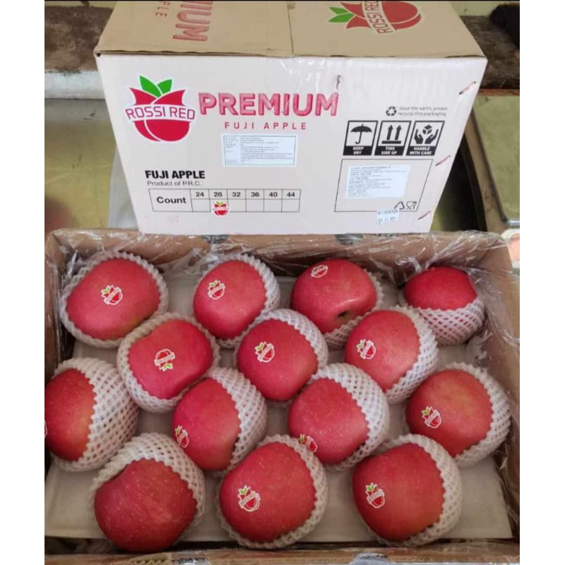 Jual apel fuji rossi red size 24 /kg | Shopee Indonesia