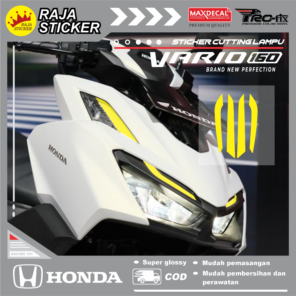 Jual Stiker Alis Vario 160 NEW / Stiker Alis Polos | Shopee Indonesia