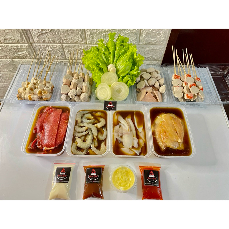 Jual PAKET GRILL KOMPLIT || PAKET BBQ || PAKET GRILL | Shopee Indonesia