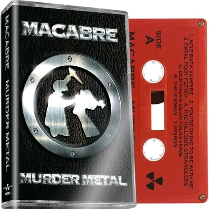 Jual CASSETTE - MACABRE - MURDER METAL (REMASTERED) (RED) | Shopee ...