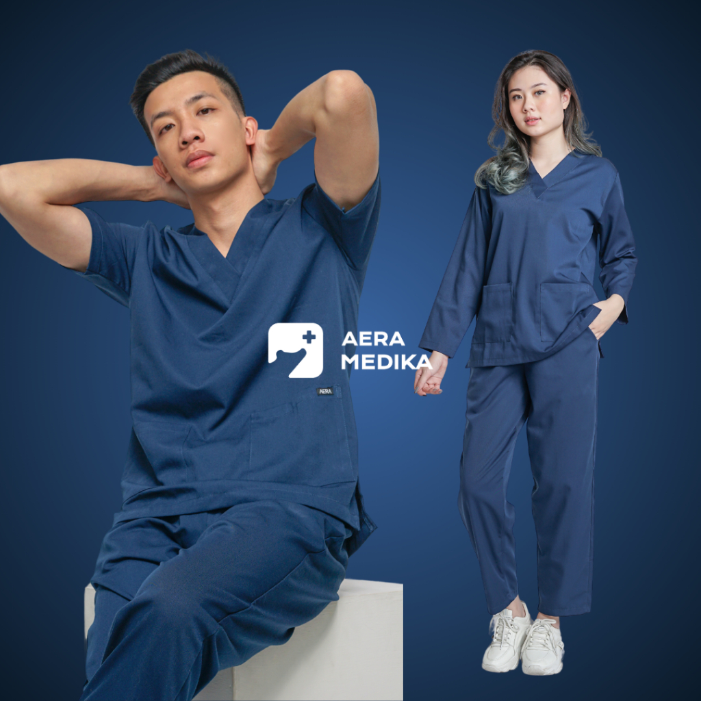 Jual (XXL) - Set Baju Jaga / Baju OK / Baju Perawat / Dokter / Scrub ...
