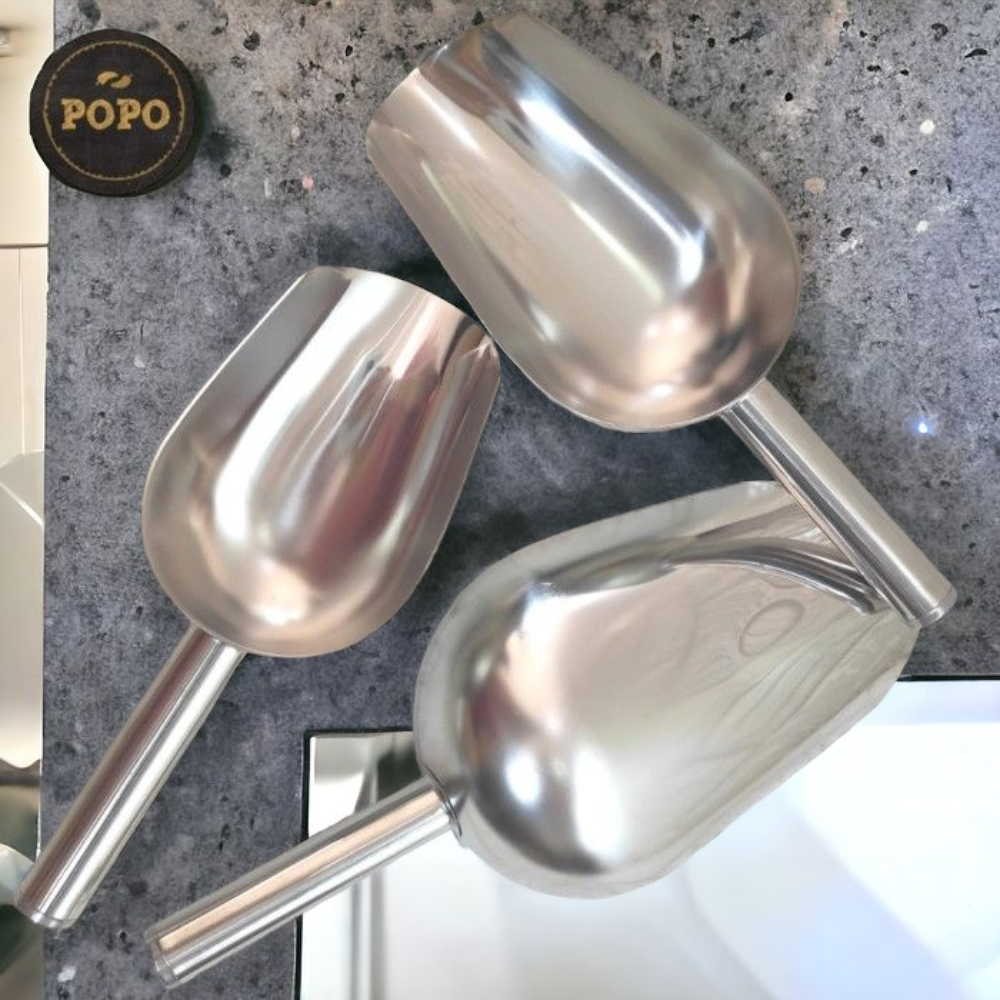Jual Sendok Sekop Stainless Skop Serokan Es Gula Tepung Beras Ice Scoop ...