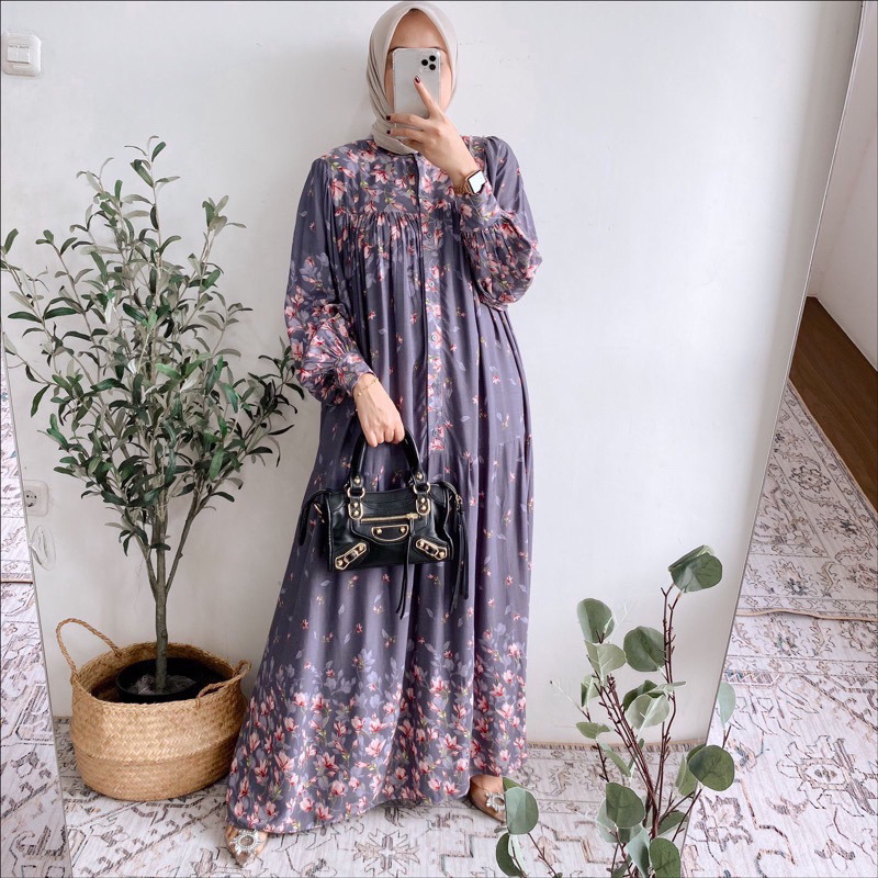 Jual ELSA DRESS DISKON 50%~By Rahma Fashion Gamis Muslim Motif ...