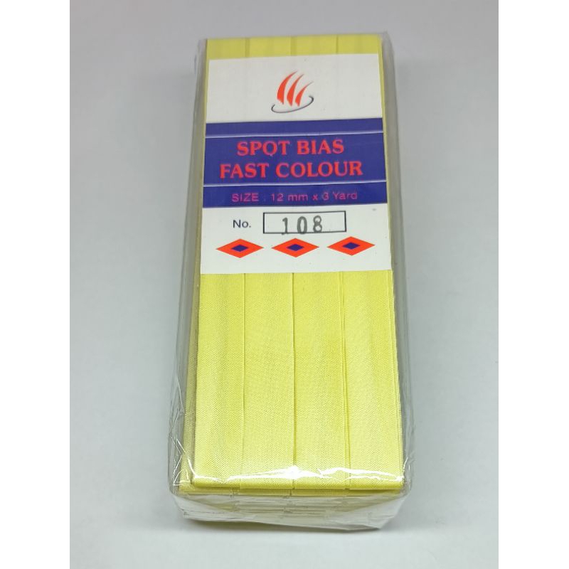 Jual BISBAN SATIN POLOS / SATIN BIAS TAPE ( ISI:3 YARD ) | Shopee Indonesia
