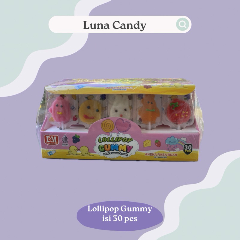 Jual Lollipop Gummy / Mint Permen Lunak | Shopee Indonesia